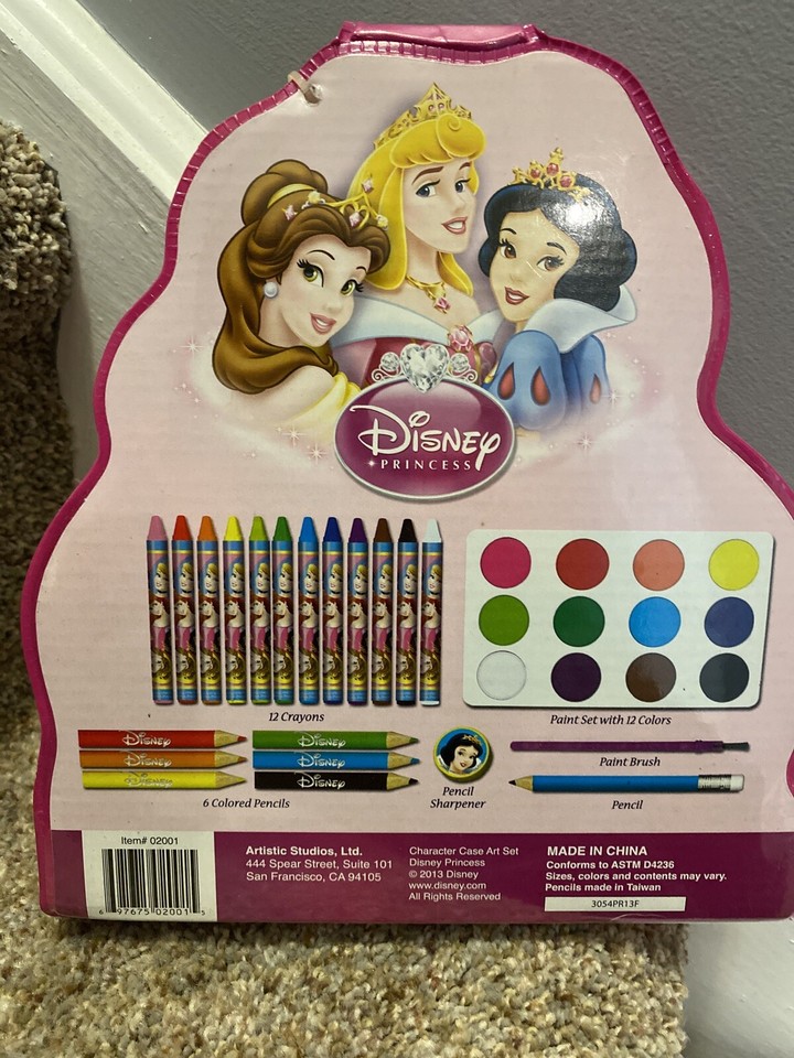 DISNEY PRINCESS ART SET | eBay
