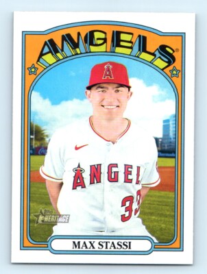 2021 Topps Heritage High Number Max Stassi Los Angeles Angels #574 | eBay