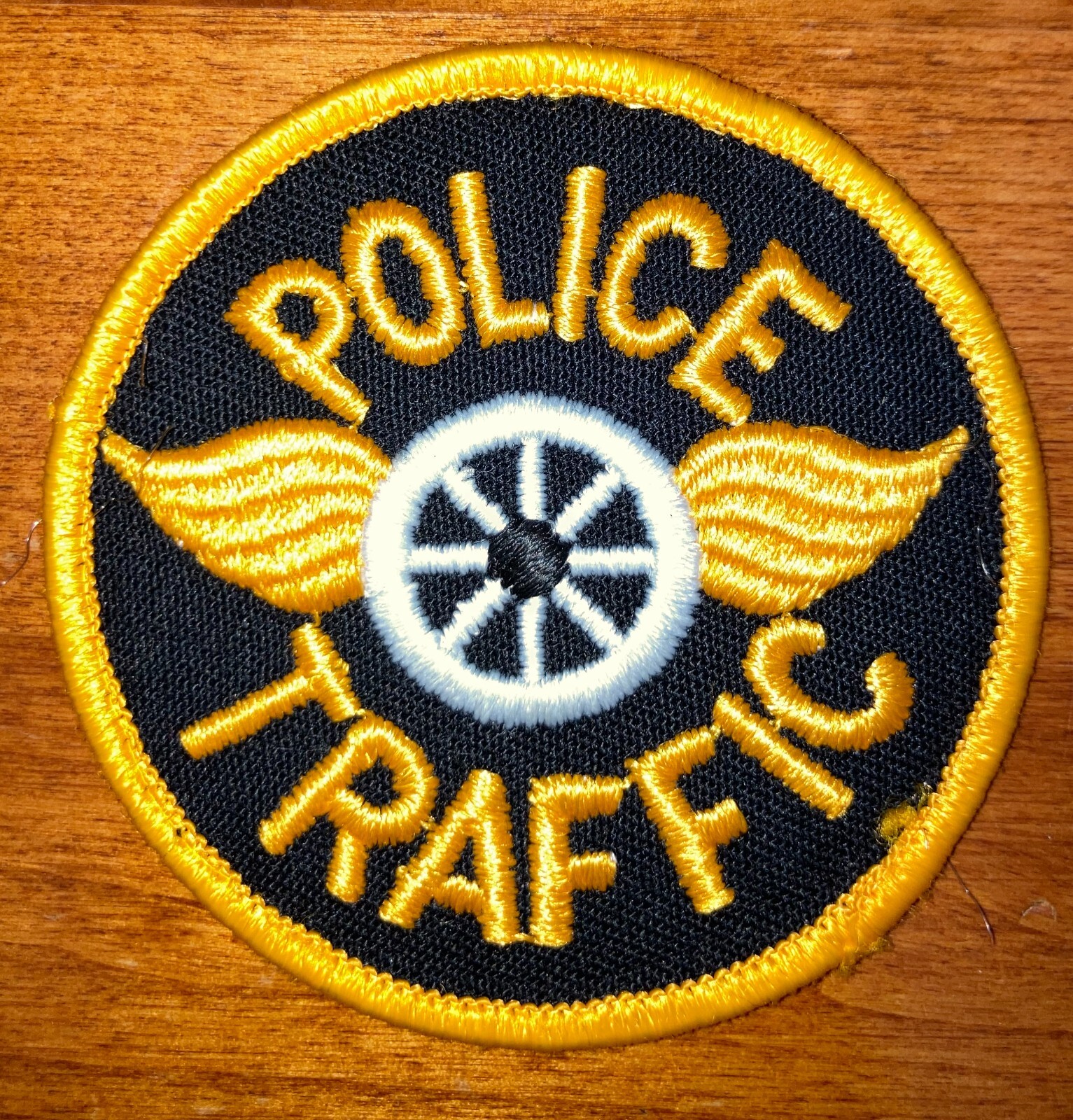 POLICE TRAFFIC – WINGED WHEEL - GENERIC Sheriff Police Patch 3” | eBay