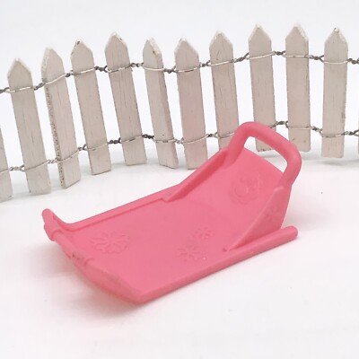 Littlest Pet Shop LPS LPSA Accessory Sled Pink Replacment Accessories ...