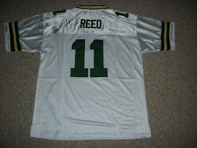 JAYDEN REED Unsigned Custom Sewn New Football Green Bay Jersey S-3XL ...