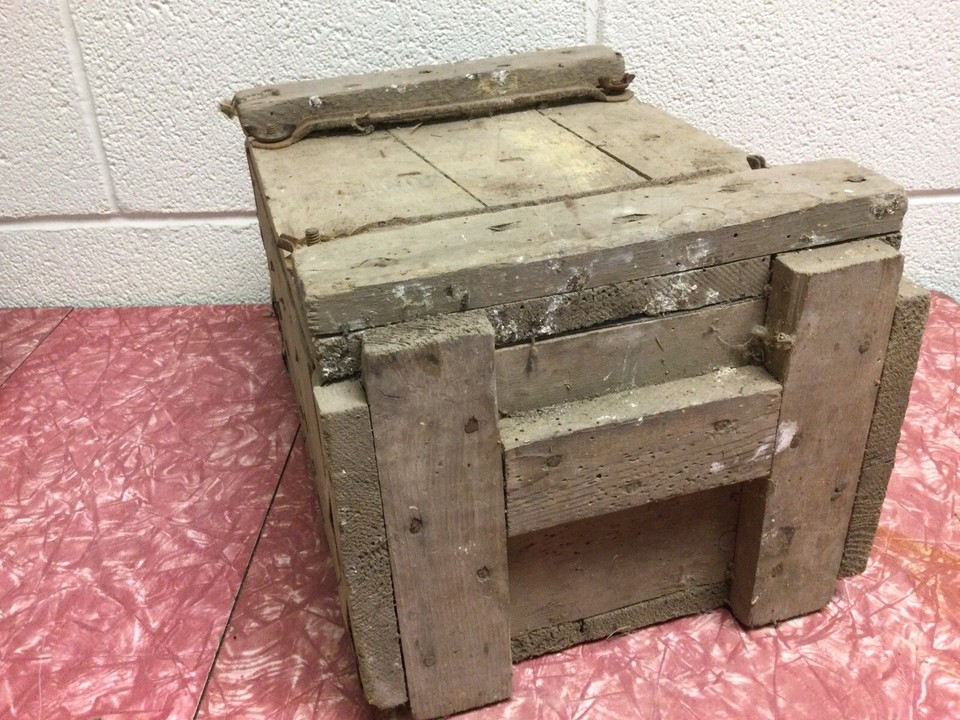 US Military Army 440 Cartridges .30 Cal Wooden Ammo Crate Box 305-028 ...