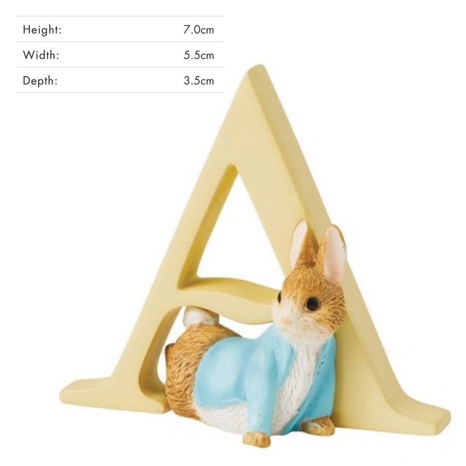 PETER RABBIT Alphabet Letters MULTI BUY DISCOUNTS Beatrix Potter Border ...