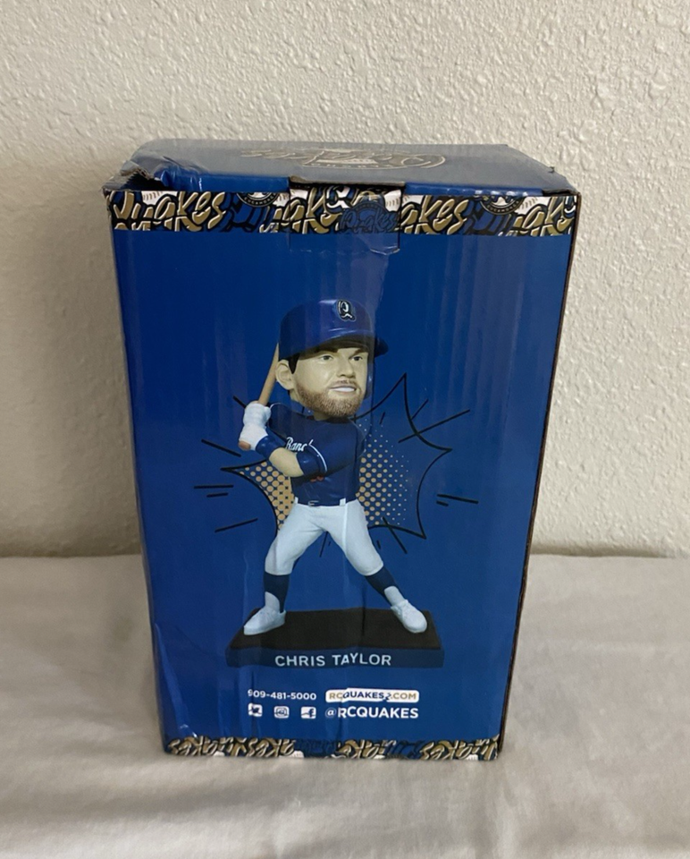 Rancho Cucamonga Quakes Bobblehead CHRIS TAYLOR SGA 2024 Rare | eBay
