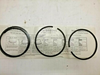Opel Piston Ring Set Manta, Rekord, GT1900, 1965-1976 Part#: 52283STD ...