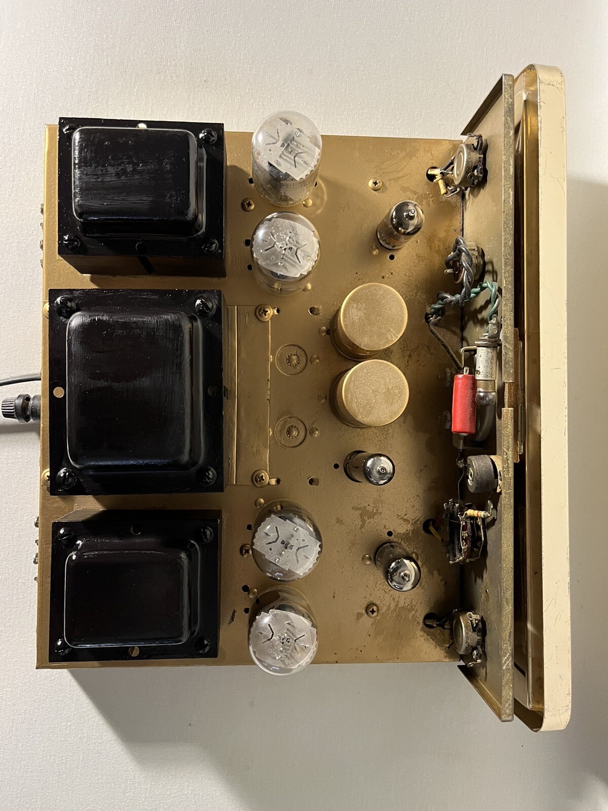 Grommes Model 240 El84 Integrated Stereo Tube Amplifier 1959 Modified ...