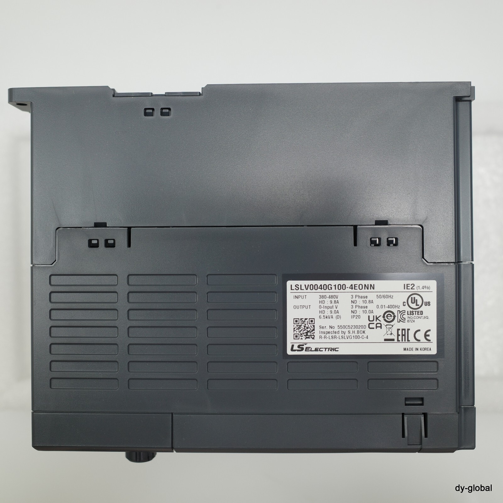 LS Inverter VFD NIB LSLV0040G100-4EONN AC380-480, 5.0HP DRV-N-3098=7C55 ...