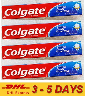 4 x COLGATE PROVEN CAVITY PROTECTION TOOTHPASTE 40 G. ** Express ! | eBay