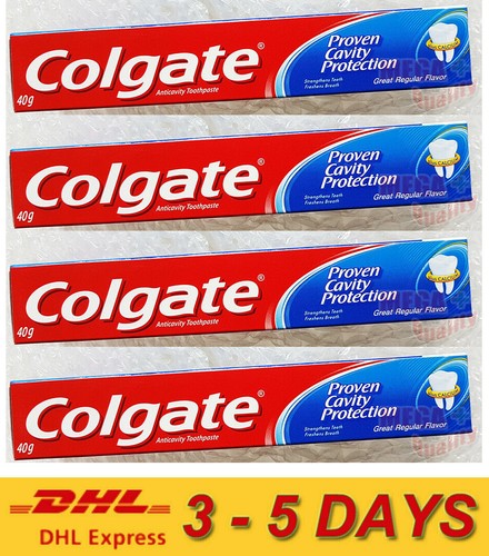 4 x COLGATE PROVEN CAVITY PROTECTION TOOTHPASTE 40 G. ** Express ! | eBay