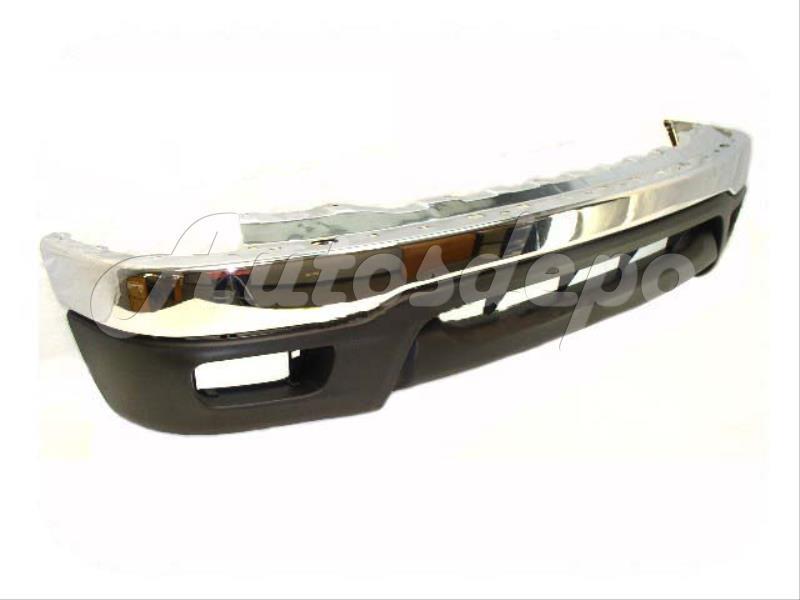 Bundle For 2001-2004 Tacoma 4Wd Prerunner Front Bumper Chrome Face Bar ...