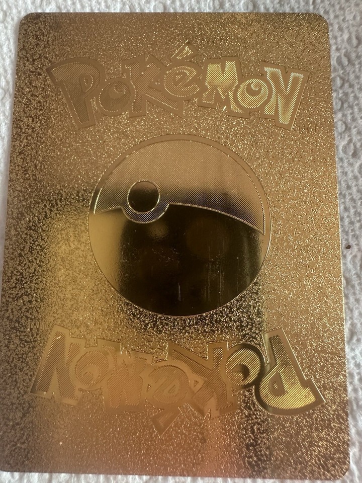 Cinderace Vmax Gold 💥Foil Fan Art /Display Card | eBay