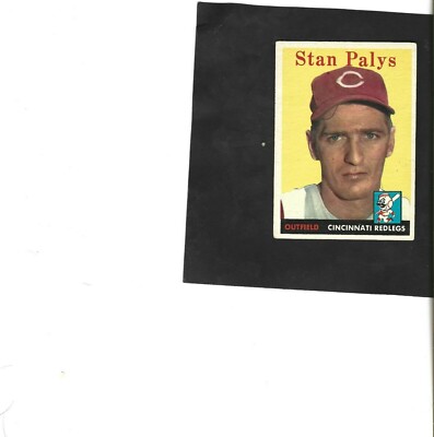 1958 Topps MLB # 126 Stan Palys | eBay