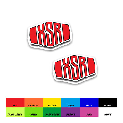 8cm RED Fairing Sticker Decal Letter Motorcycle For Yamaha XSR | eBay