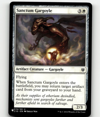MTG Sanctum Gargoyle Mystery Booster - Commander 2016 076/351 Regular ...