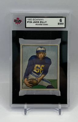 1950 #124 JACK ZILLY BOWMAN - KSA 6 ENM | eBay