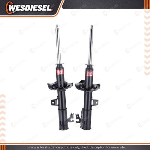 2 Pcs KYB Front Excel-G Gas Replacement Strut Shock Absorbers 334283 ...