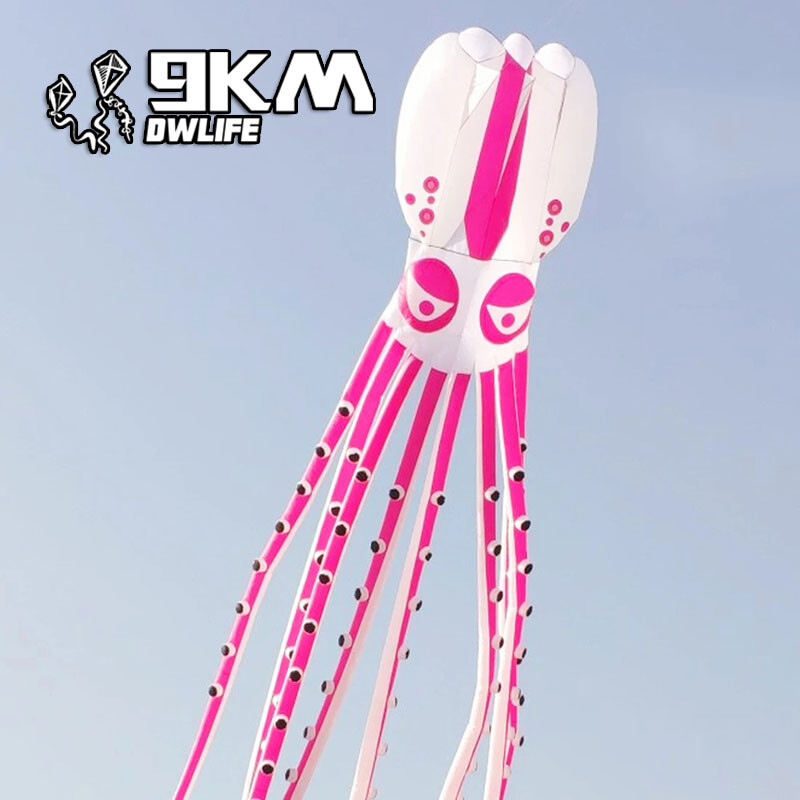 Giant 12M Octopus Kite Single Line Soft Inflatable KITE 30D Ripstop ...