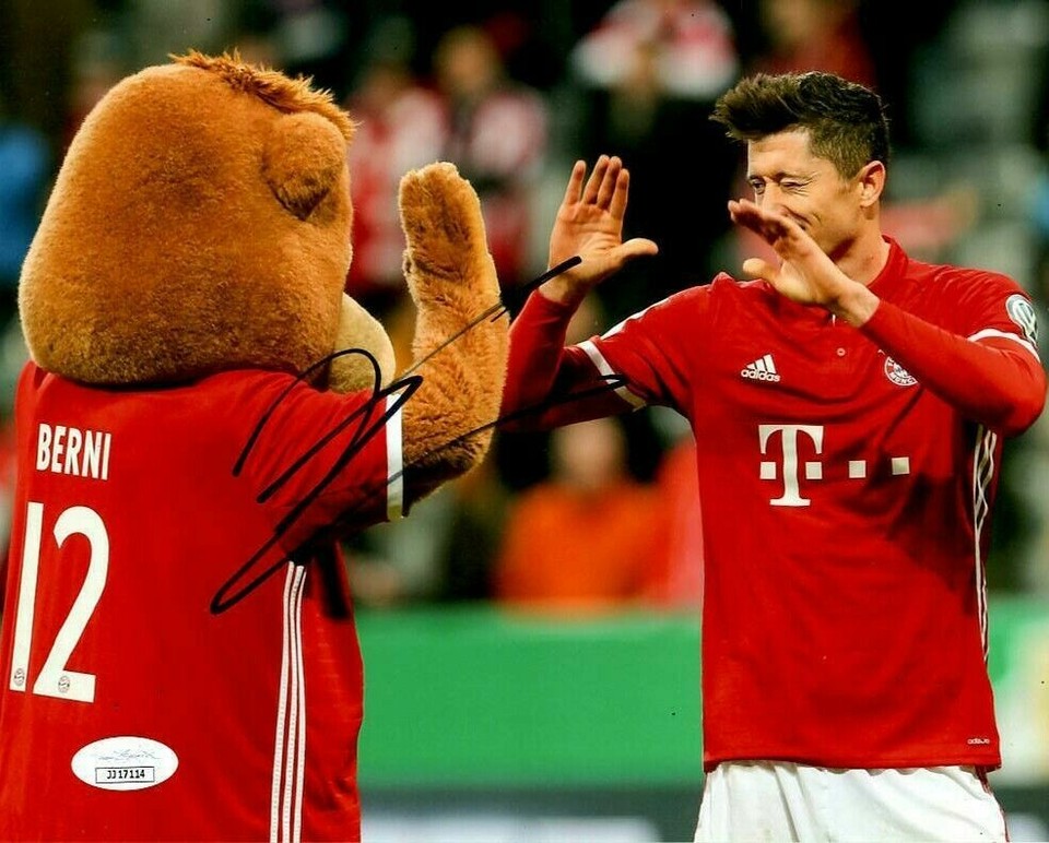 Bayern Munich Robert Lewandowski Autographed Signed REPRINT 3.5 x 5 | eBay