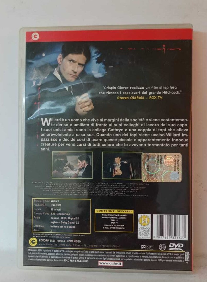 Willard Der Paranoide Von Glen Morgan - DVD | eBay.de