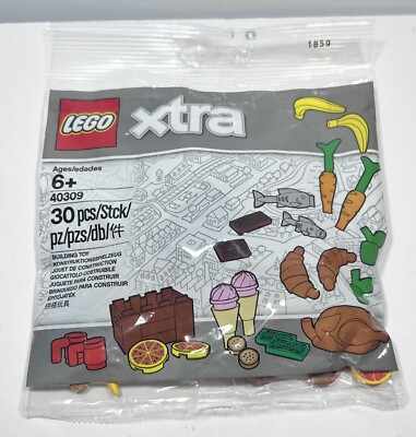 LEGO Xtra Poly Bag - Set 40309 - Food Accessories - Brand New & Sealed ...