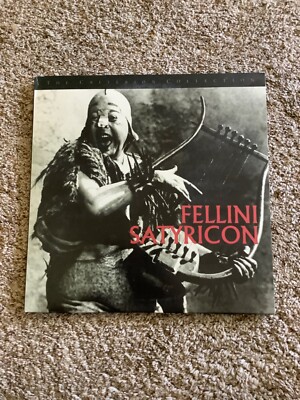FELLINI SATYRICON Criterion 2-Laserdisc LD (1994, LD) Rome Before ...