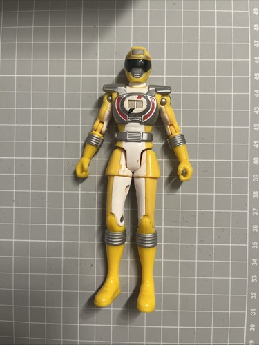 Power Rangers Overdrive Mission Response Yellow Ranger Bandai 2006 ...