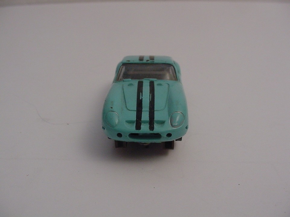 Ho Aurora T-Jet Thunderjet Turquoise Ferrari 250 GTO Slot Car #1368 ...