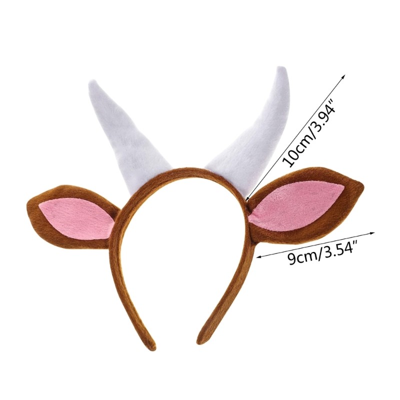 Soft Goat Lamb Headband Animal Stage Hair Hoop for Kids Shows | eBay UK