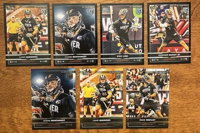 2025 Fieldside PLL Lacrosse Denver Outlaws Short Print SP - 7 Different ...