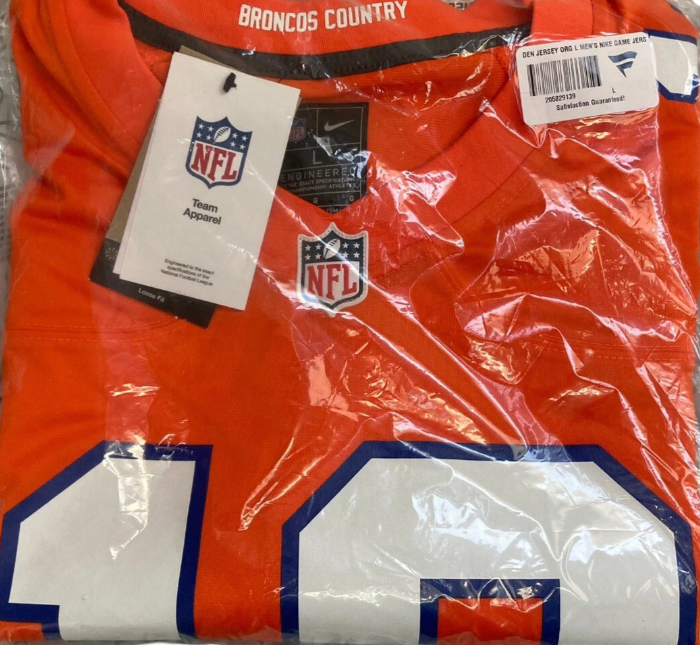 Bo Nix Denver Broncos Nike Mile High Collection 1977 Throwback Player ...