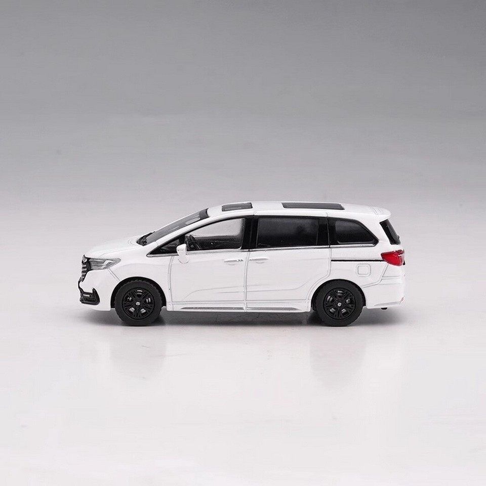 MASDI 1/64 Scale Honda Odyssey MPV 2022 White Diecast Car Model Toy ...
