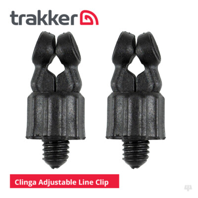 Trakker Clinga Adjustable Line Clips - Carp Coarse Fishing Bite ...