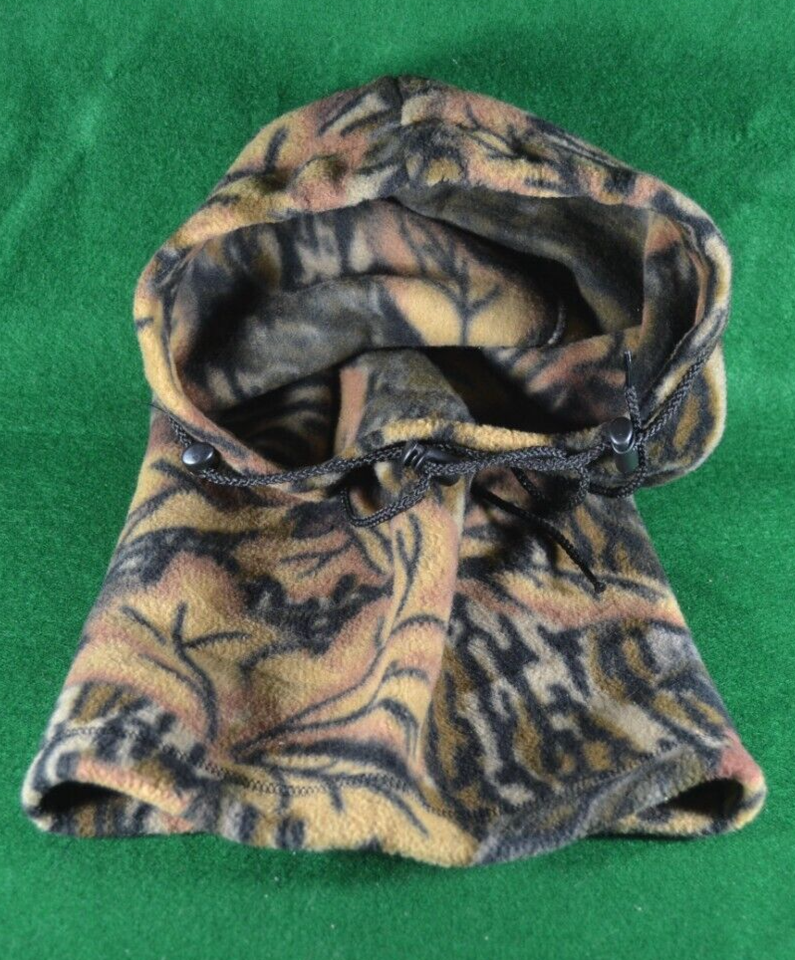 Cammo Face Head And Neck Covering Made In US Great Cond Turkey Deer All ...
