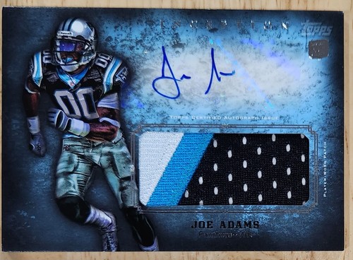 2012 Topps Inception Rookie Jumbo Patch Autographs #AJP-JA Joe Adams ...