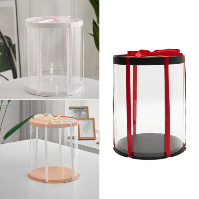 Clear Round Plastic Boxes With Lids 50 Pcs Clear Es With Lids - 3 ...