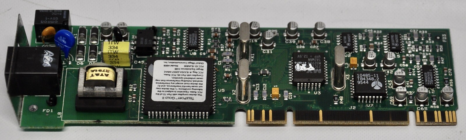 Vintage Mac Parts: Used Apple GV TelePort Gold II Internal Modem (A808 ...