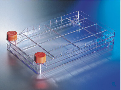 Corning 3310 CellBIND Polystyrene CellSTACK - 2 Chamber with Vent Caps ...