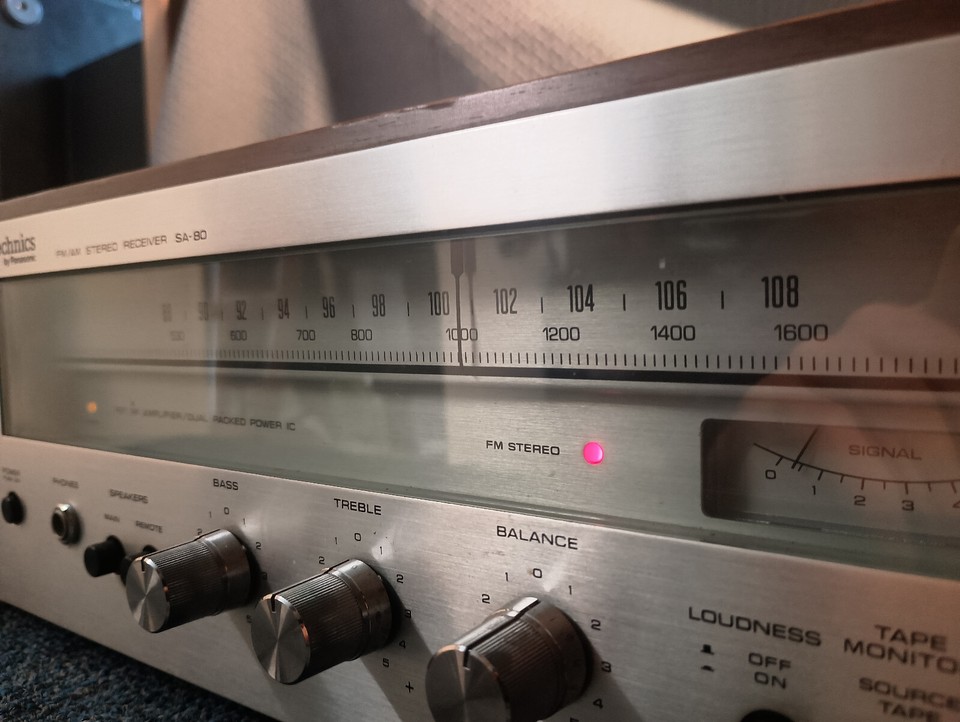 Technics SA-80 AM/FM Stereo Receiver (Pro Serviced) | eBay