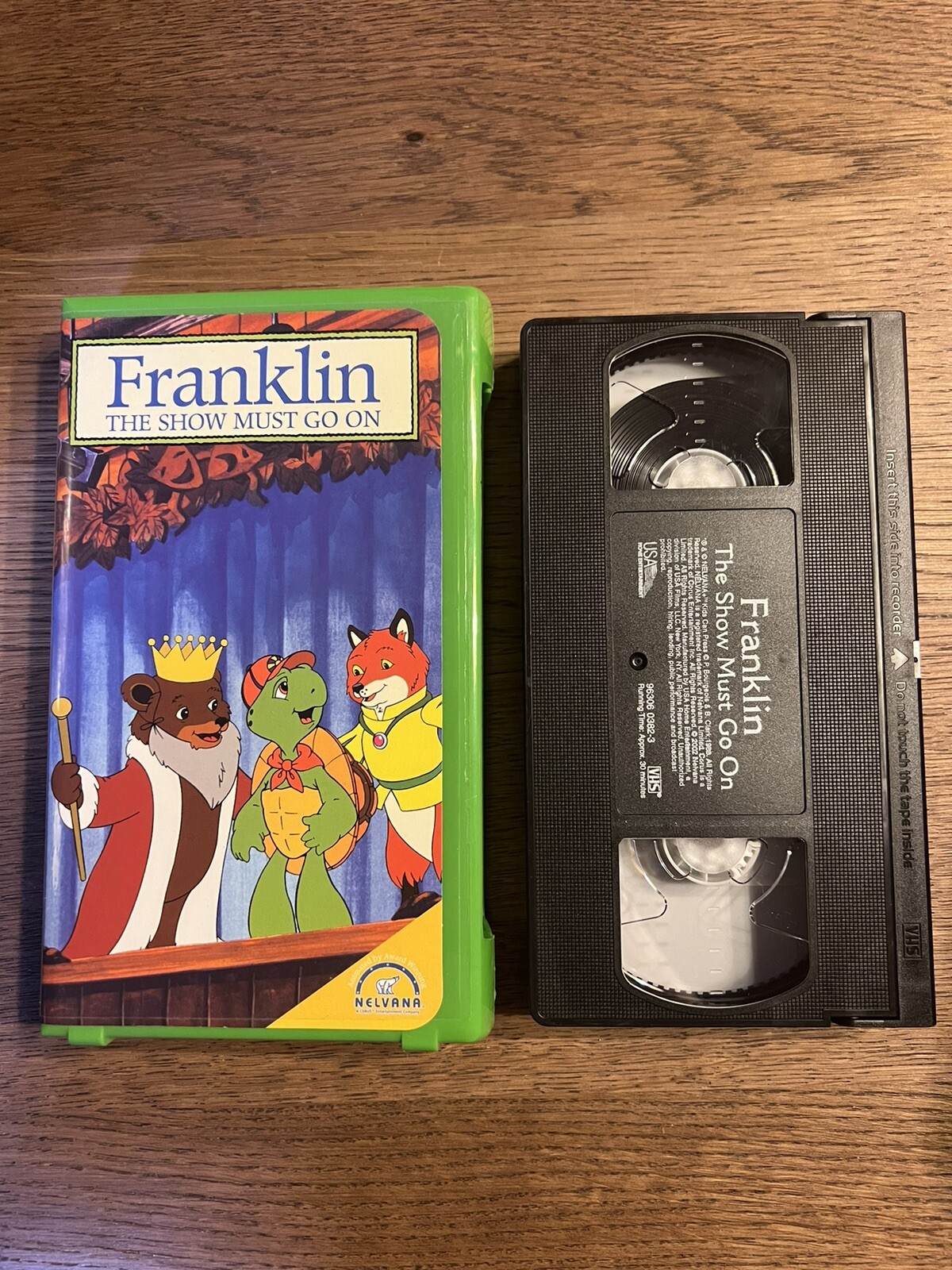 Franklin The Show Must Go On VHS Franklin's Starring Role & Puppet Play ...