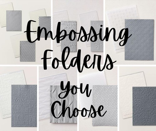 Stampin' Up! Embossing Folders and Sets (Retired) ~ NEW | eBay