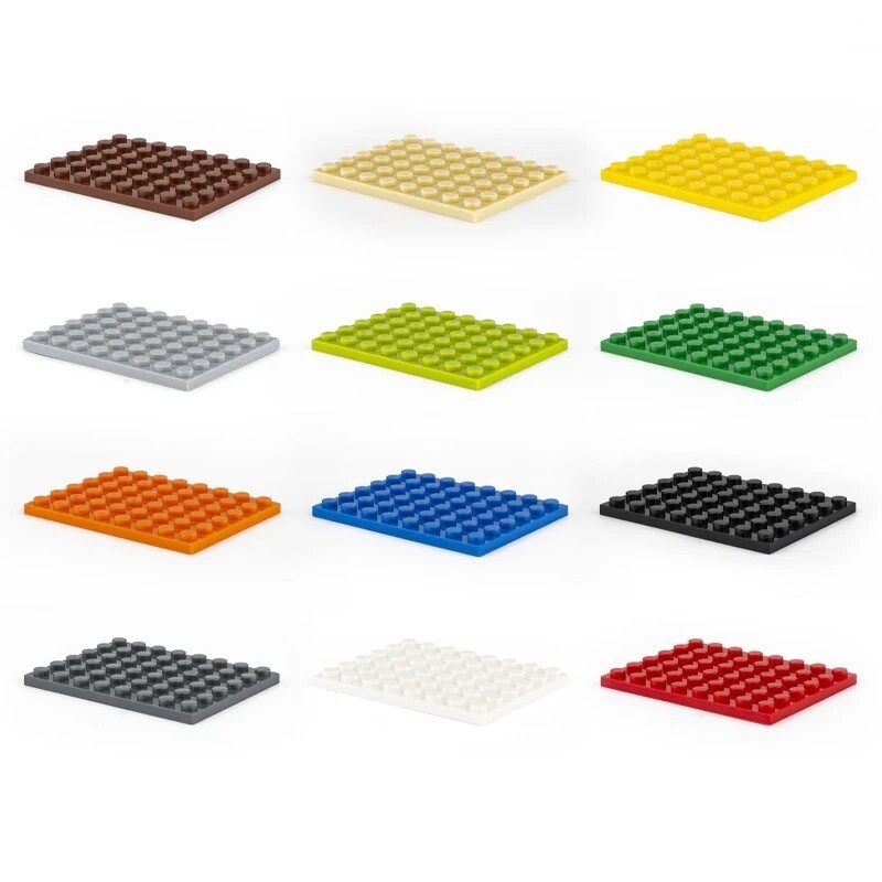 Lego 6x8 Plate Qty 2 (3036) - Pick your color | eBay