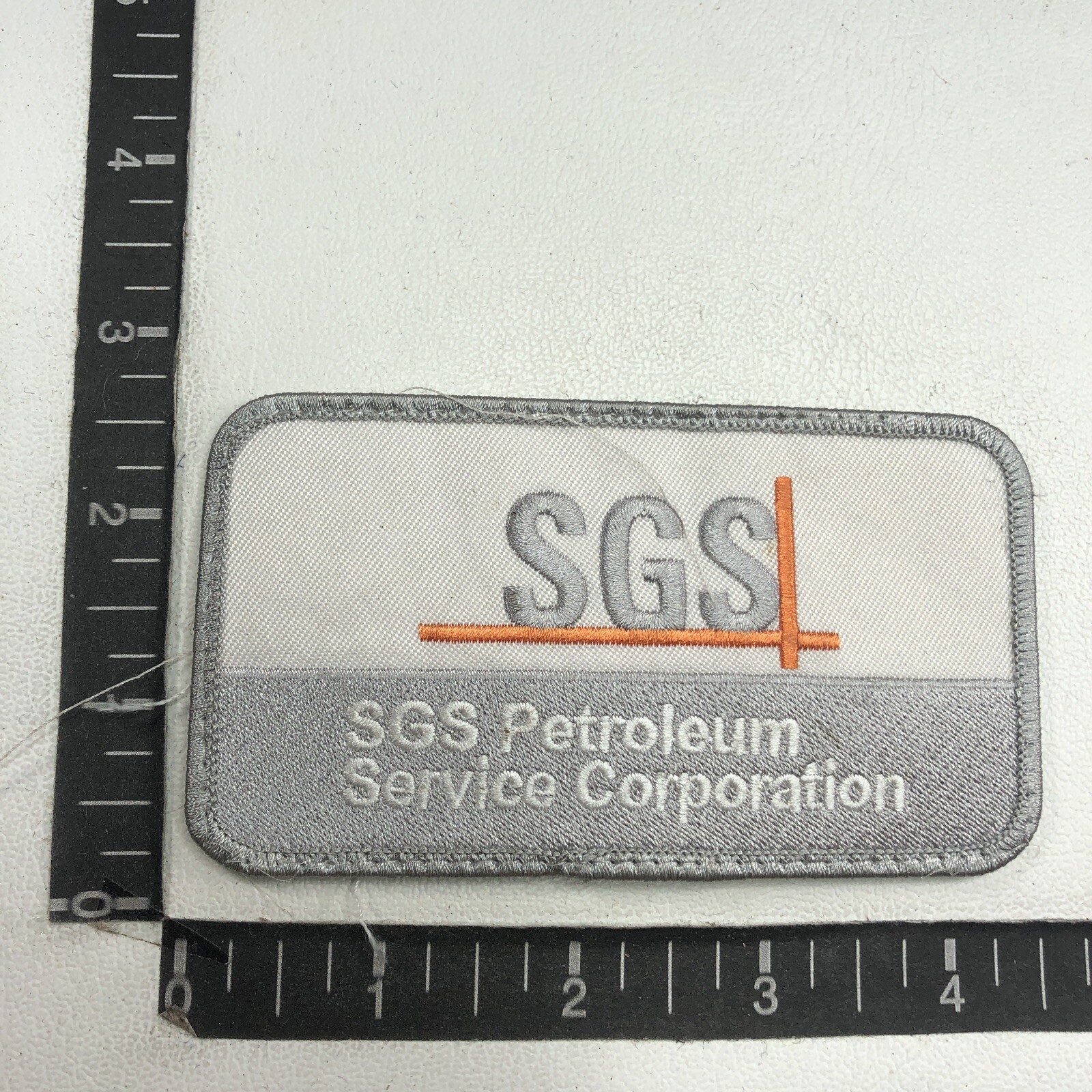 Ver 2 SGS PETROLEUM SERVICE CORPORATION Advertising Patch -Gas Oil ...