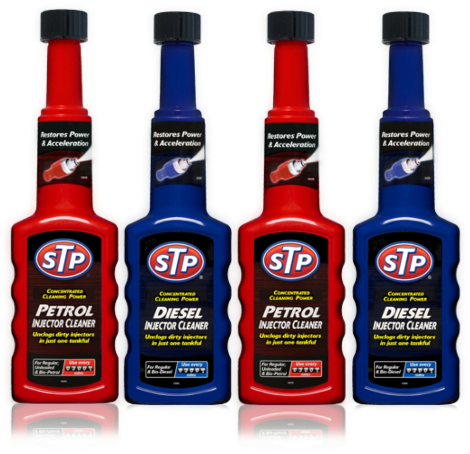 STP Petrol Diesel Injector Cleaner System Cleaning Treatment Fuel ...