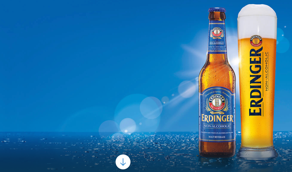 Erdinger Alkoholfrei Non Alcoholic Beer 15 Pack, Award Winning Beer ...