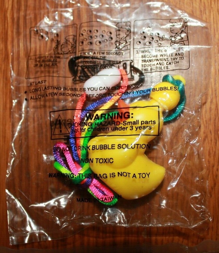 Dinosaur BOOK ~ RUNZA Rex & Friends ~ Lot of Happy Meal Toys 2000 ...