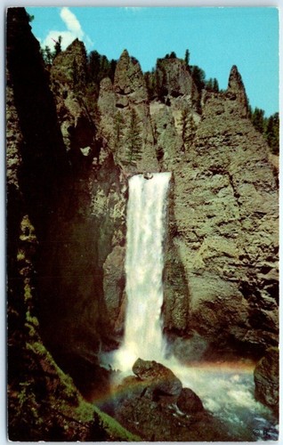 Tower Fall Tower Creek Yellowstone River Yellowstone National Park ...
