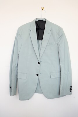 Joseph Mens Hanford 100% Cotton Twill Chino Blazer in Light Blue Grey ...