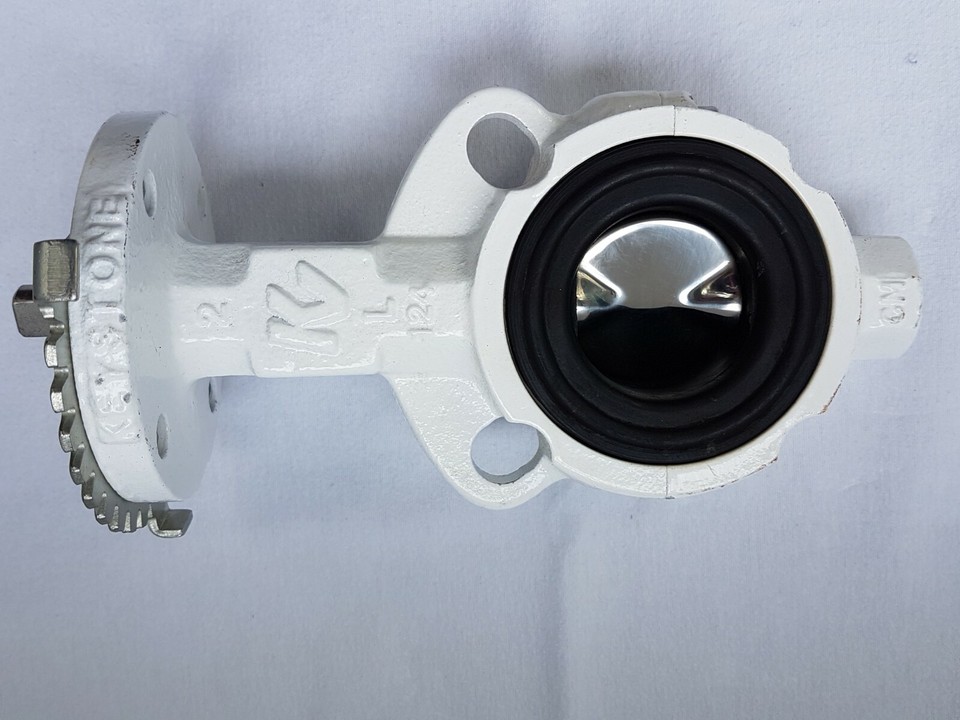 Keystone F990 CEE2 Butterfly Valve - 1000kPA - 50 - AN/AE shiny disc ...