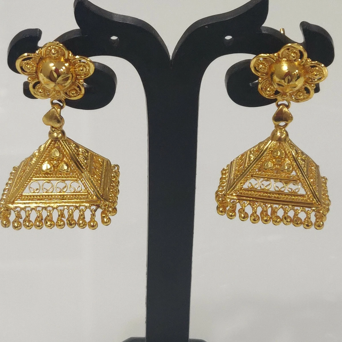 Traditional Gold Earrings Designs Kerala