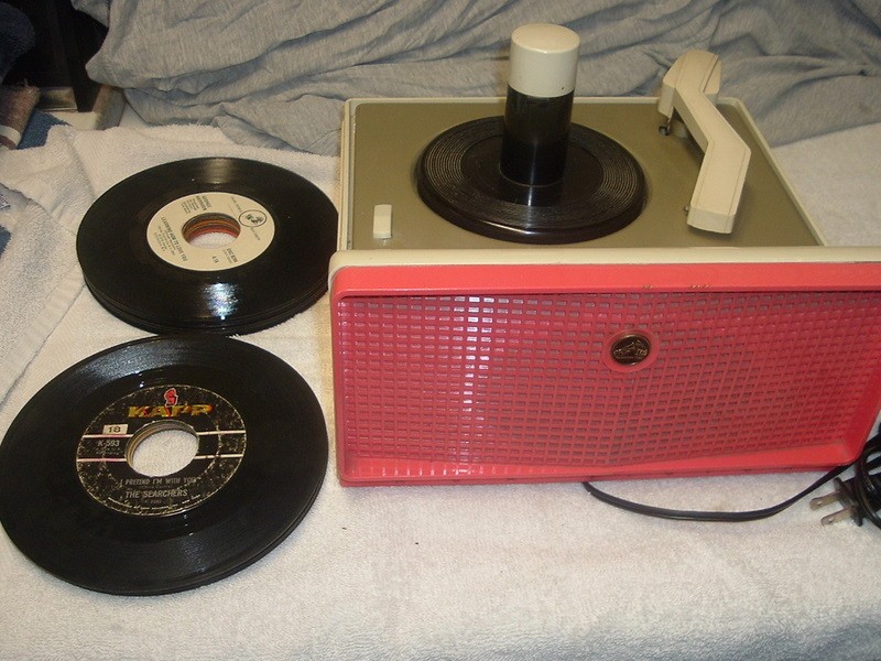 Vintage Rare Restored RCA Victor 45 RPM Record Player 7-EY-1EF | eBay
